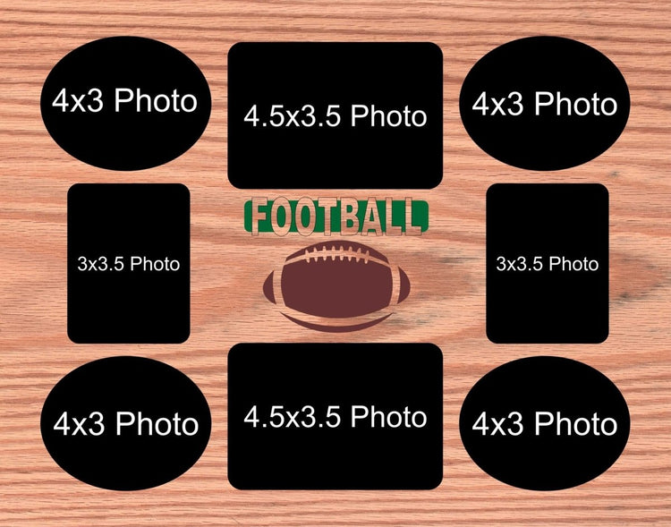 Football Picture Frame - $28.00- $67.00 - Legacy Images - Picture Frames