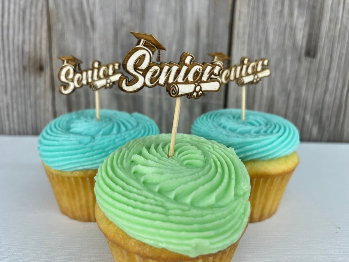 Senior Cupcake Toppers - $20.00- $20.00 - Legacy Images - Cake ...
